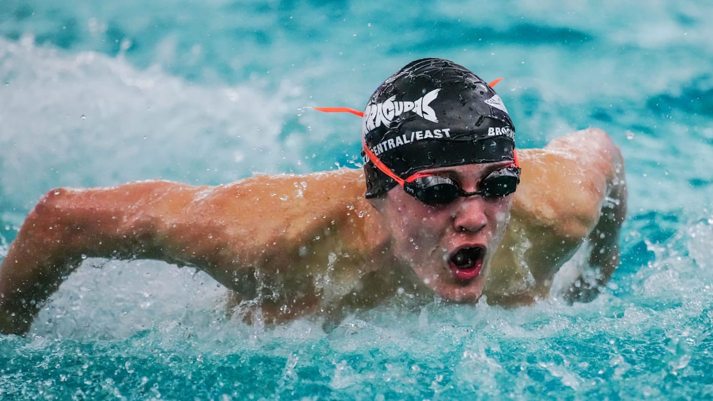 Wildcat Swimmer Breaks Olympian's Record at Big Ten Championships