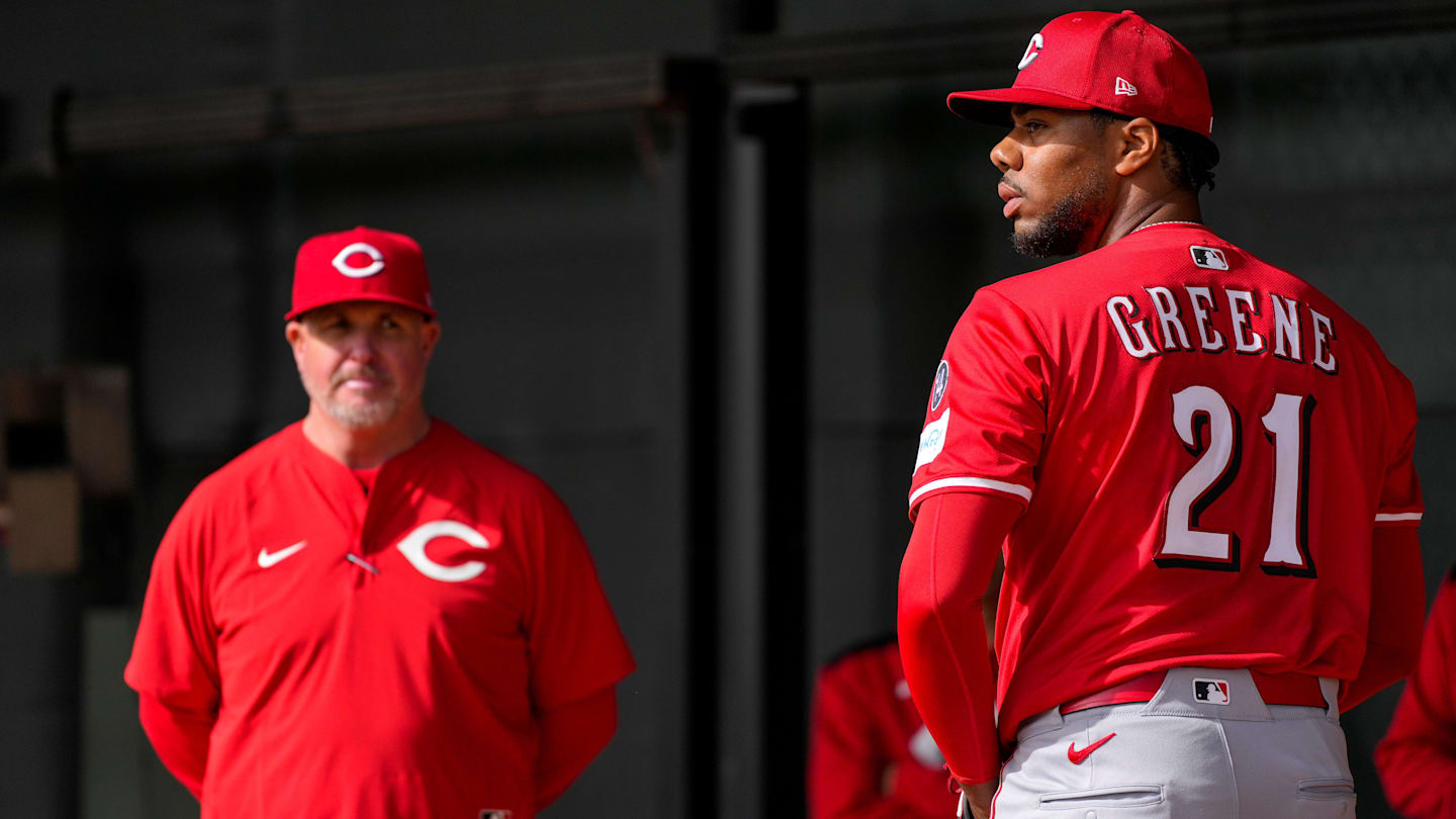 Cincinnati Reds' Ace Hunter Greene Struggles in Spring Start Against ...