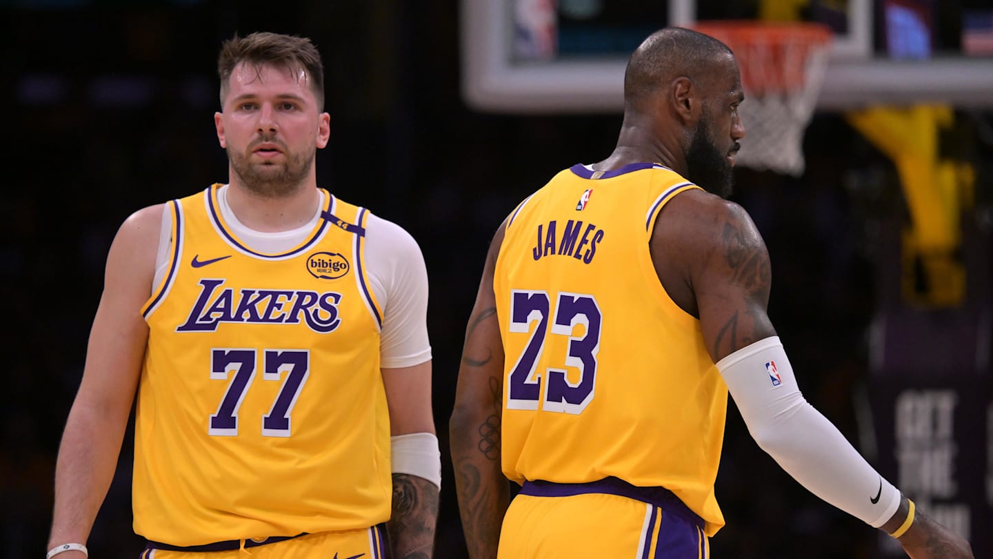 LeBron James Had NSFW Hype Message to Luka Doncic Ahead of Lakers Debut