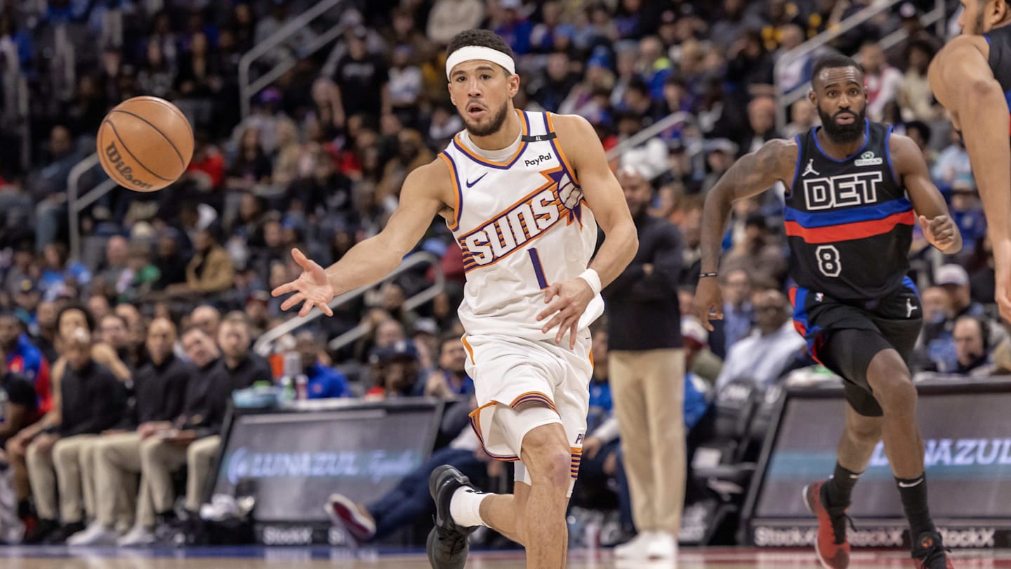 NBA Insider Reveals Bad Sign for Pistons Fans' Devin Booker Dream
