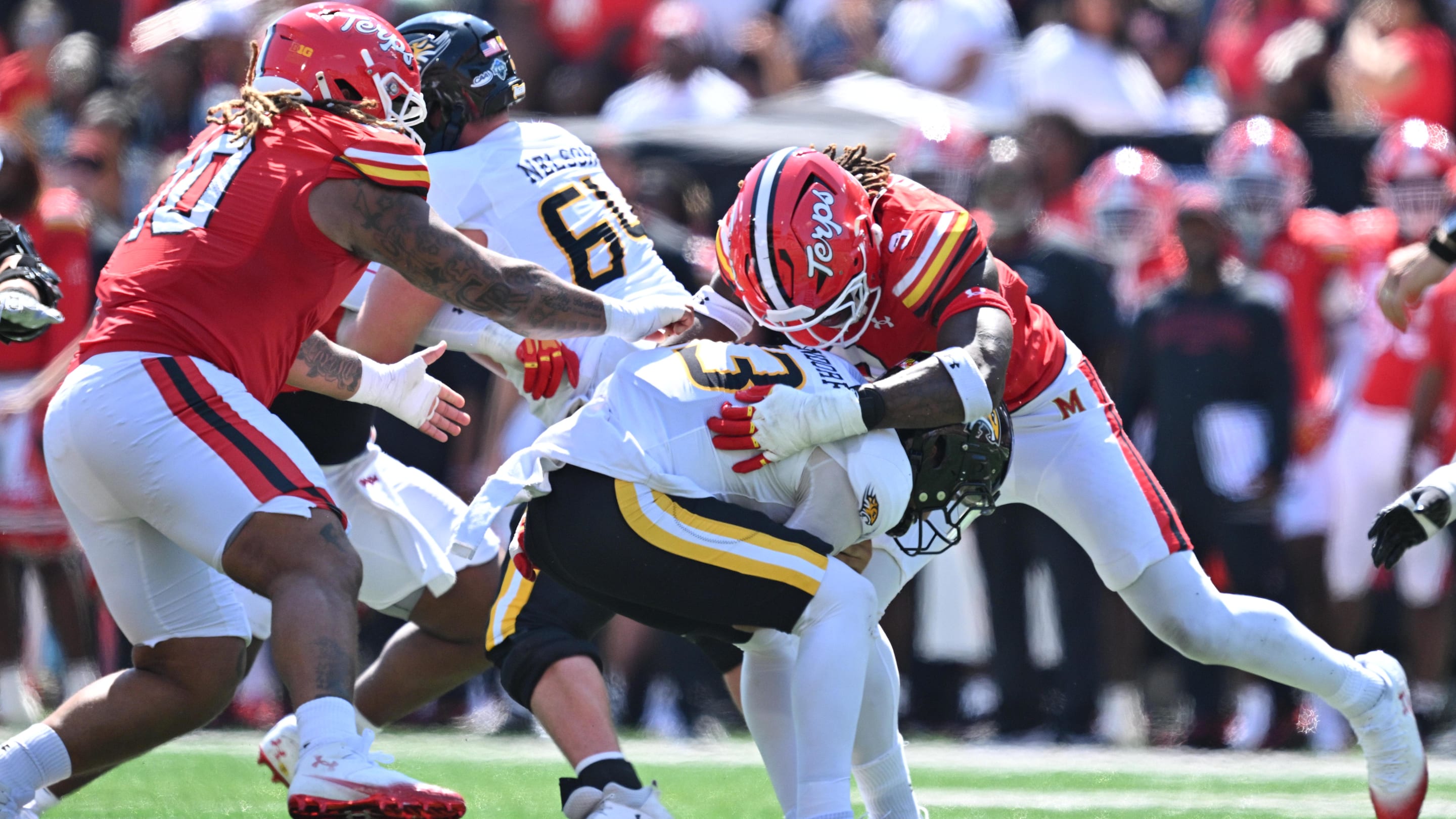 Maryland defensive ends Zahir Mathis and Sidney Stewart return for 2026 ...