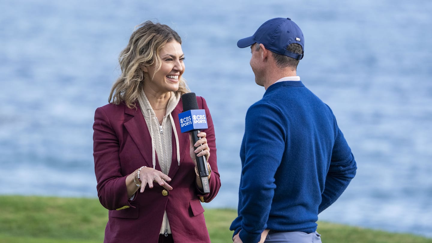 CBS Sports Golf's Amanda Balionis shows off dramatic new hairdo before ...