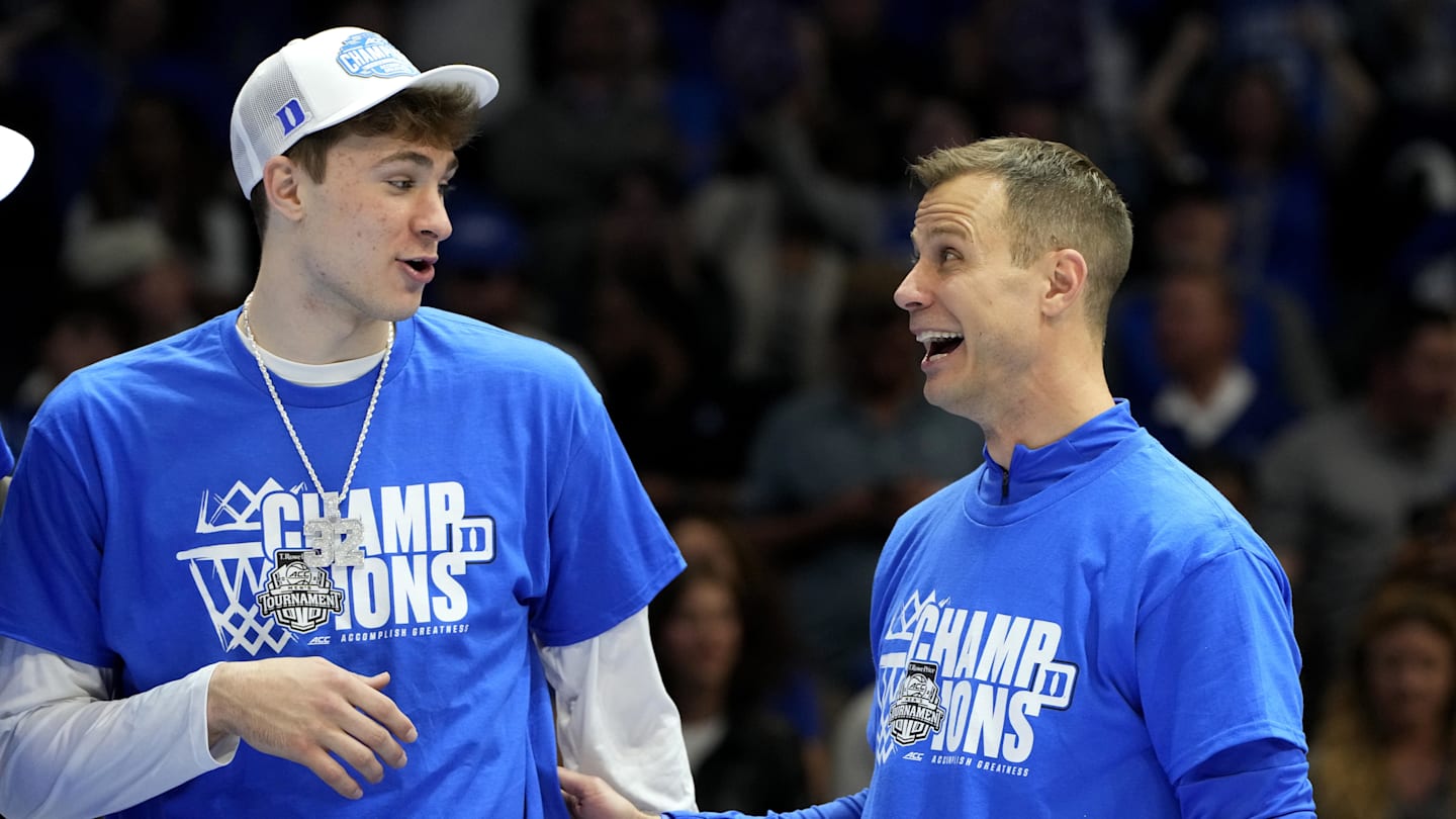 Jon Scheyer Gives Very Honest Answer About Cooper Flagg Potentially Returning to Duke