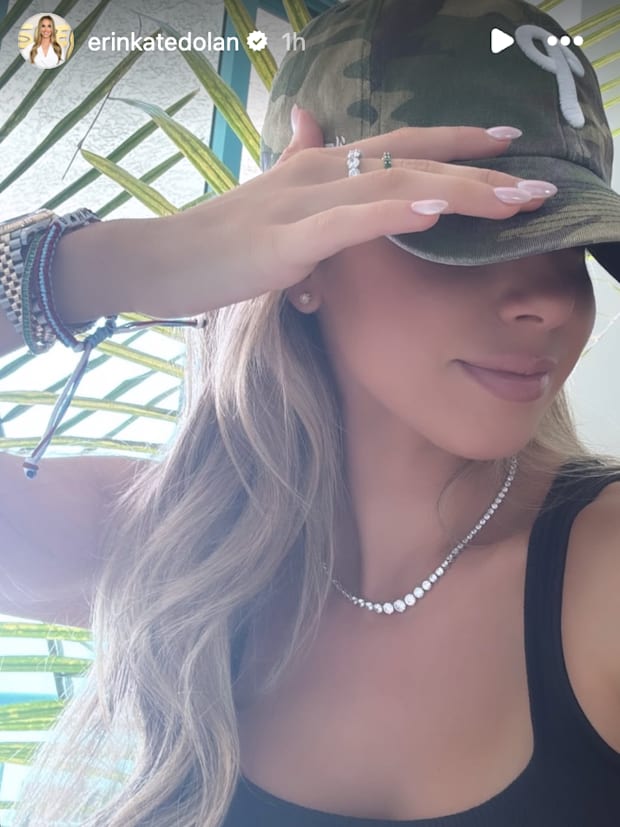 ESPN's Erin Dolan's amazing Phillies coat for boyfriend Alec Bohm is perfection