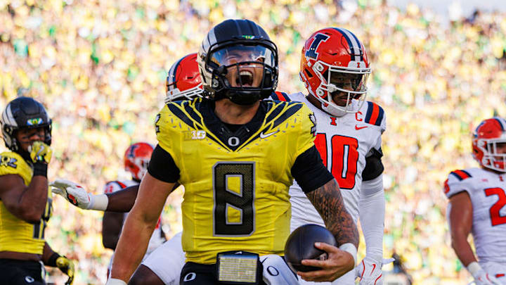 Oregon Ducks' Tez Johnson Reveals What Makes Quarterback Dillon Gabriel ...