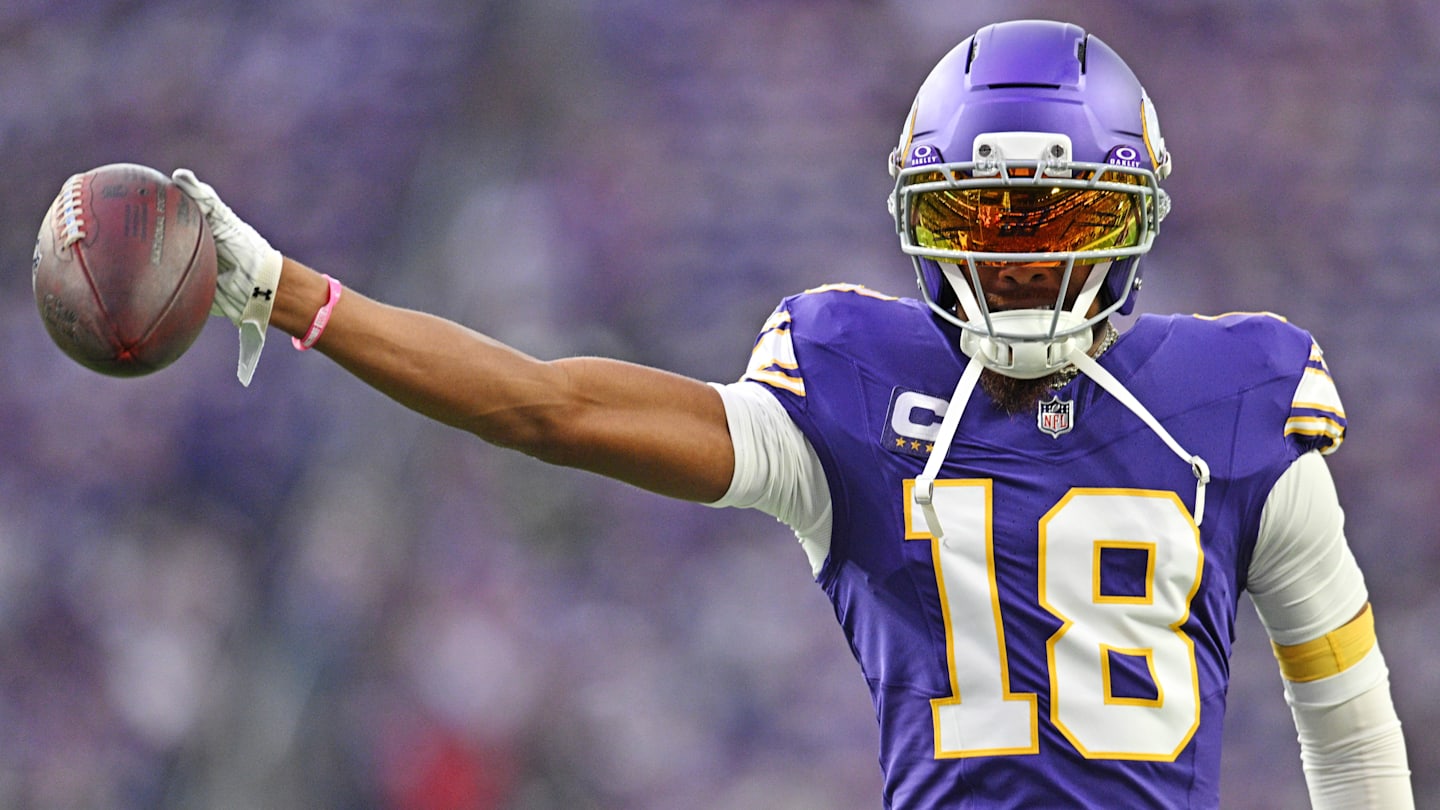 How Justin Jefferson Joined Arizona Cardinals Legend Larry Fitzgerald ...