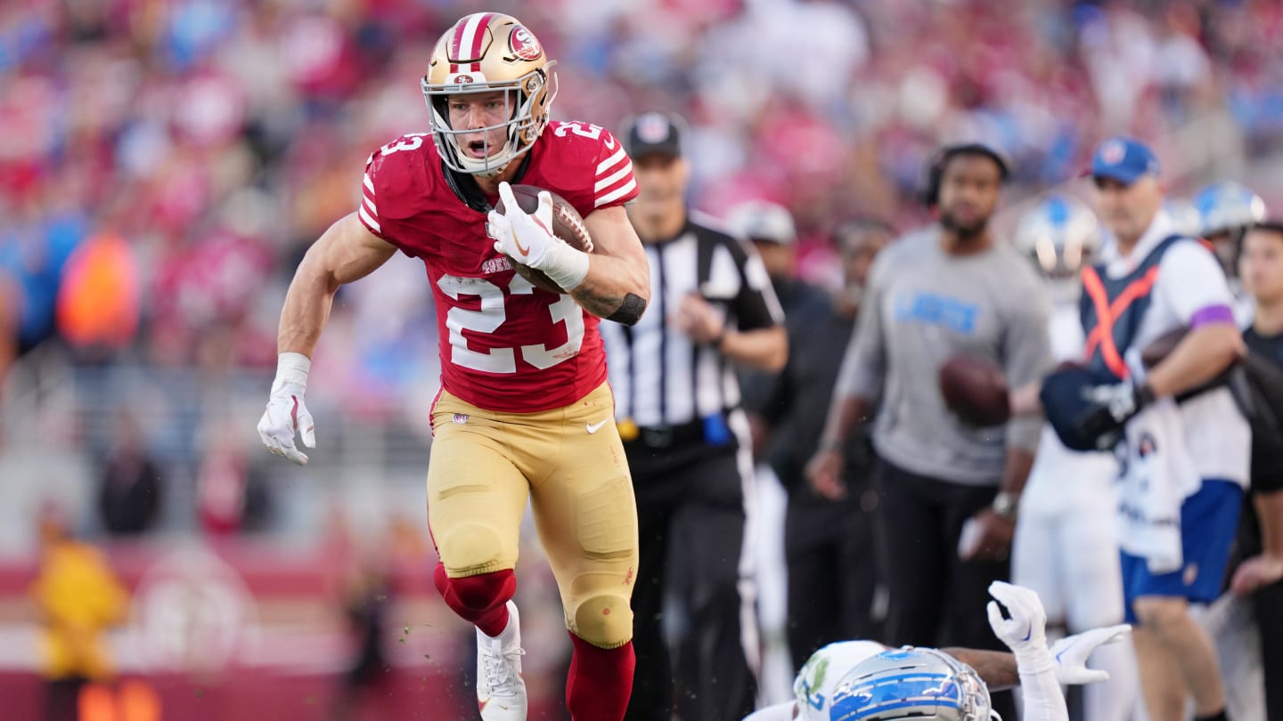 Over or Under 1,150.5 Rushing Yards for 49ers RB Christian McCaffrey in ...