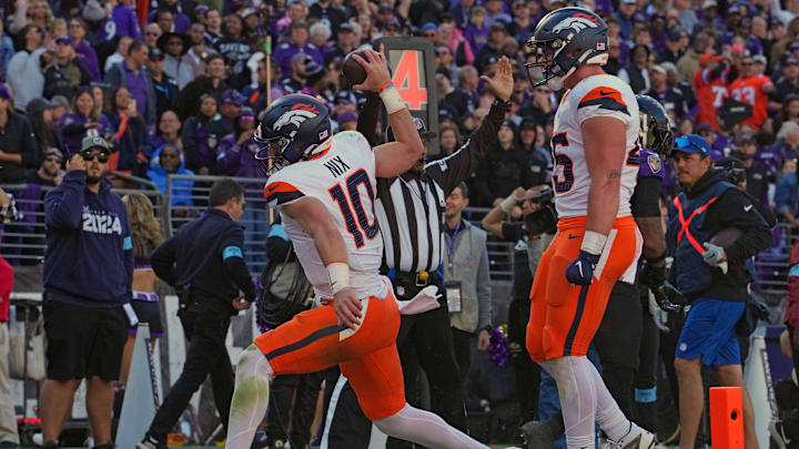 Denver Broncos QB Bo Nix Sets Another NFL Record in Loss to Baltimore ...