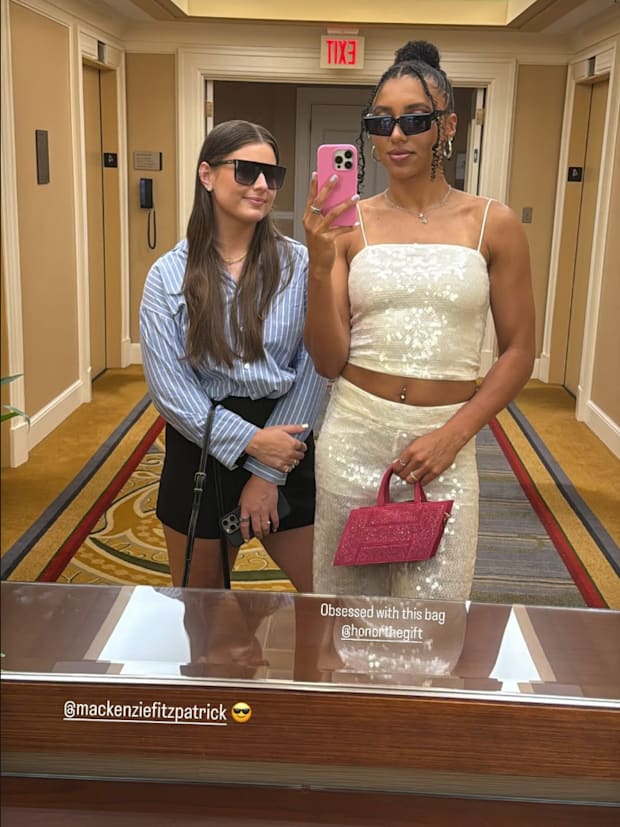 Paige Bueckers, Azzi Fudd party together as 'power couple' of WNBA All ...