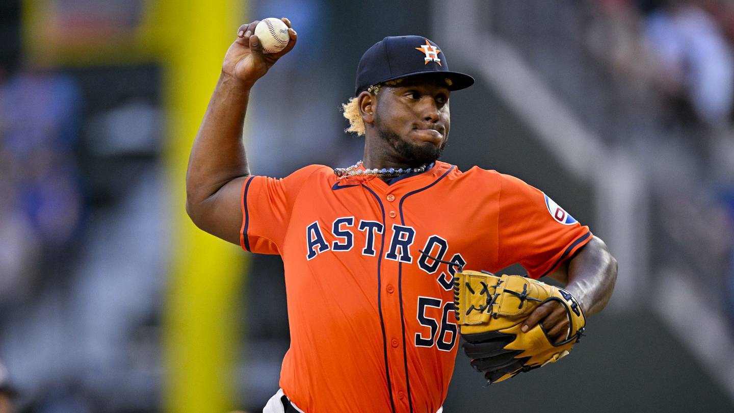 Houston Astros' Ronel Blanco makes MLB history in second start of season