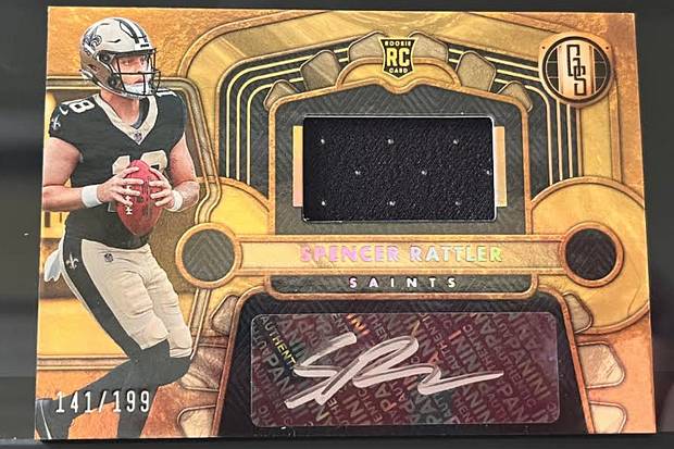 Essential Rookie Cards of New Orleans Saints Quarterback Spencer Rattler