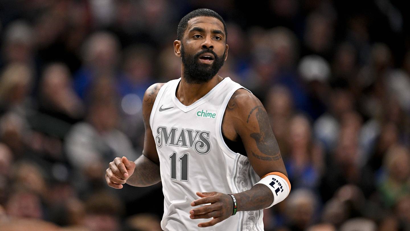 Kyrie Irving admits he almost 'dropped a tear' after reaching career ...