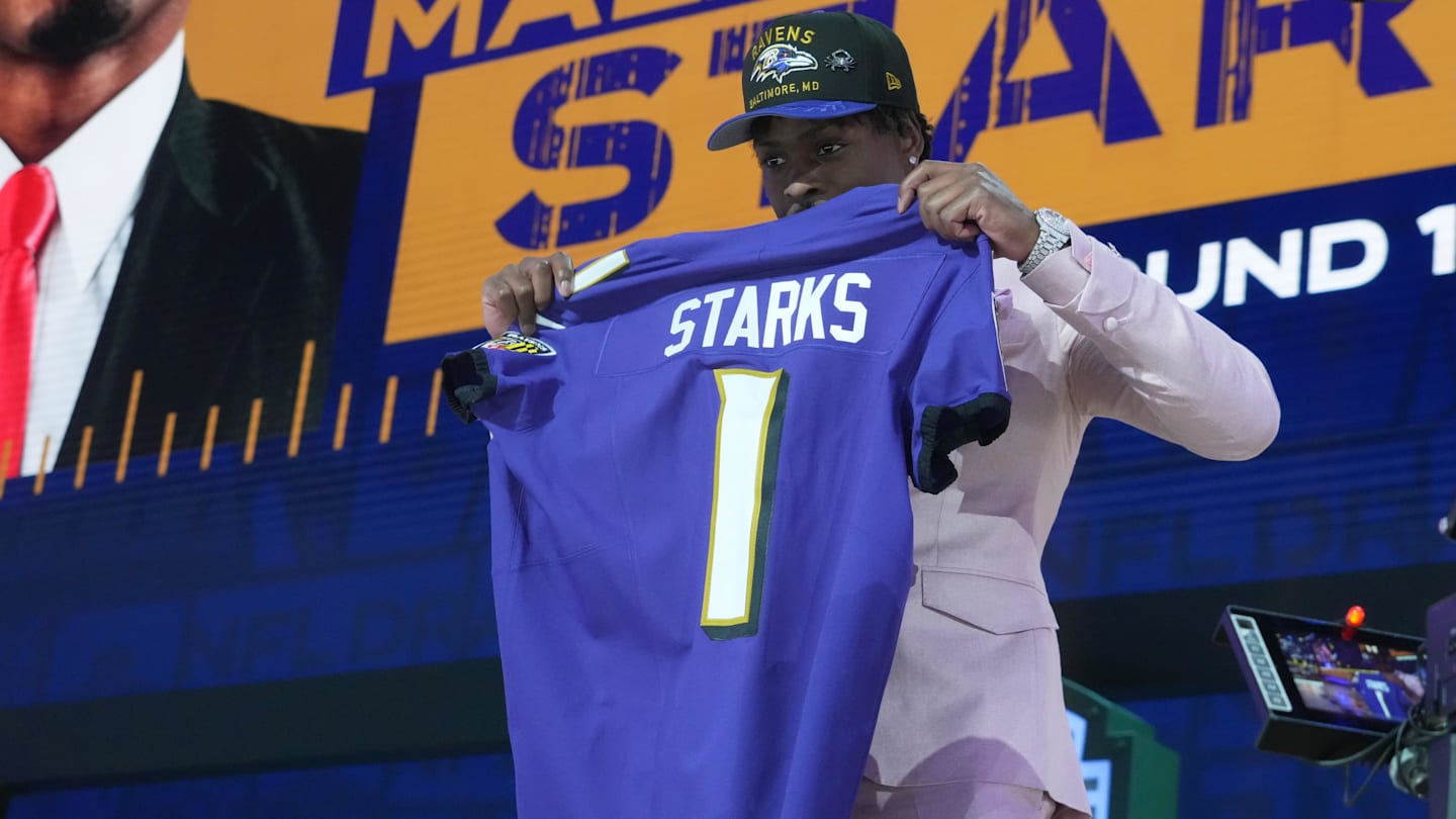 Baltimore Ravens' Malaki Starks Sees Perfect Fit in Baltimore