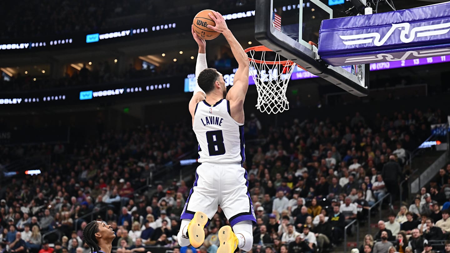 Zach LaVine Makes Sacramento Kings History vs Jazz