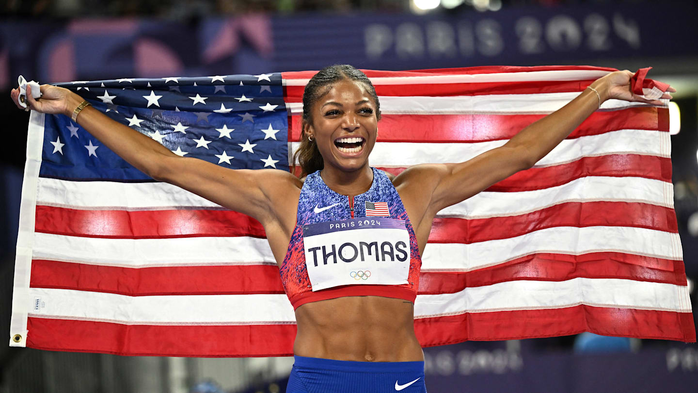 Gabby Thomas and Her Sculpted Abs are ‘Sprinting’ Into the New Year