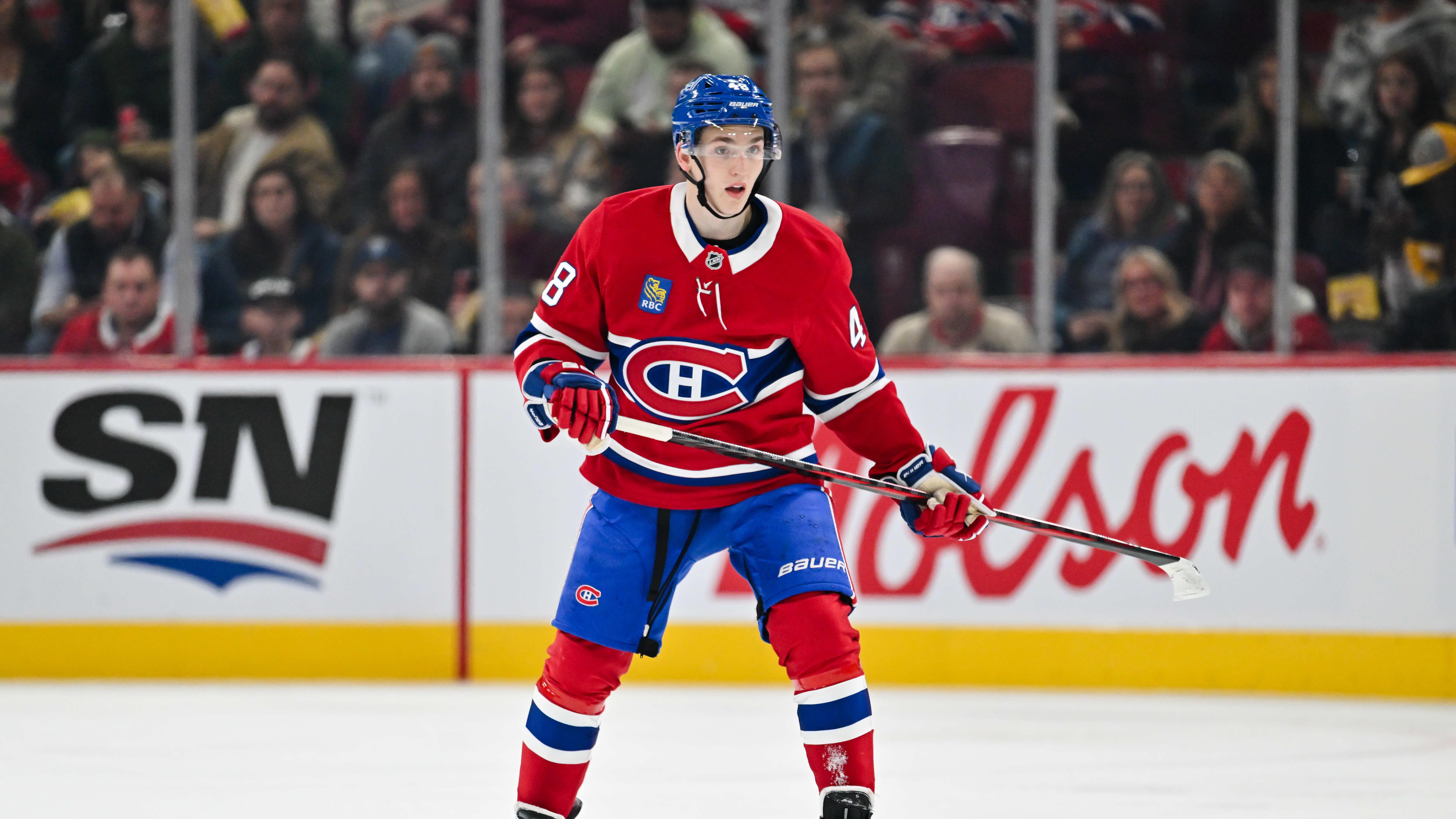 Lane Hutson was ready for Montreal and the fandom