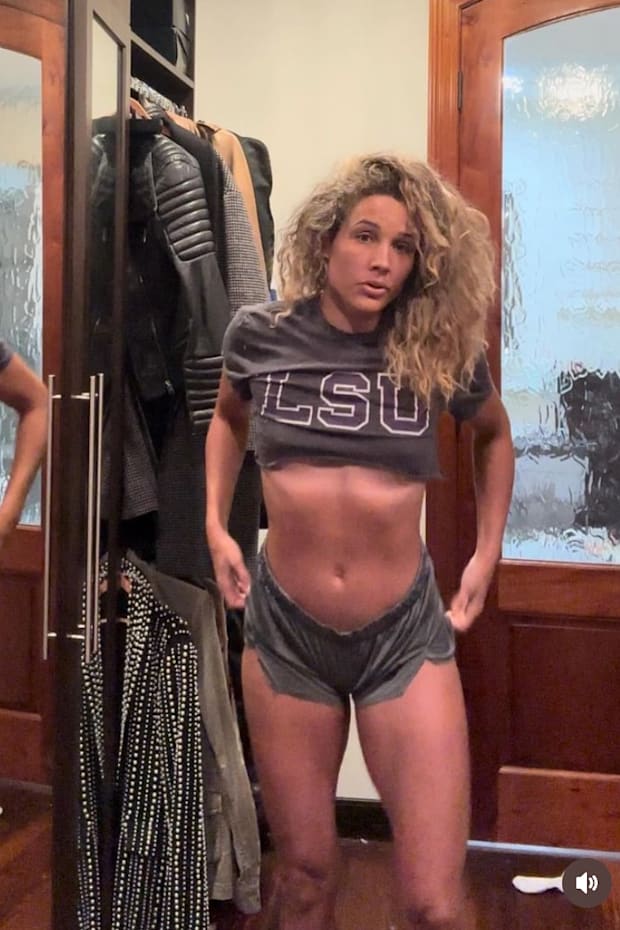 Lolo Jones bulks up, shows off extreme body transformation at age 42