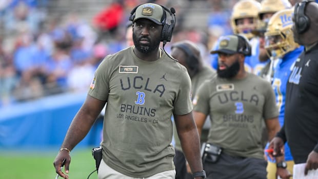 UCLA Bruins Coach DeShaun Foster Throws Shade At USC Trojans, NFL Draft