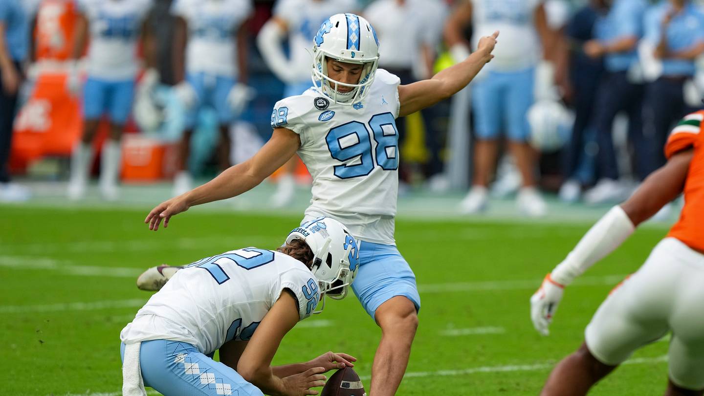 The UNC football program's special teams unit needs the punt team to ...