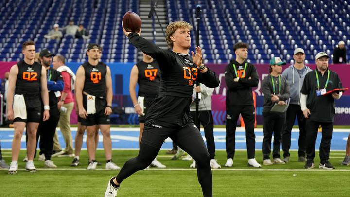 'Dream of Mine Forever': Former Ole Miss QB Jaxson Dart on NFL Combine