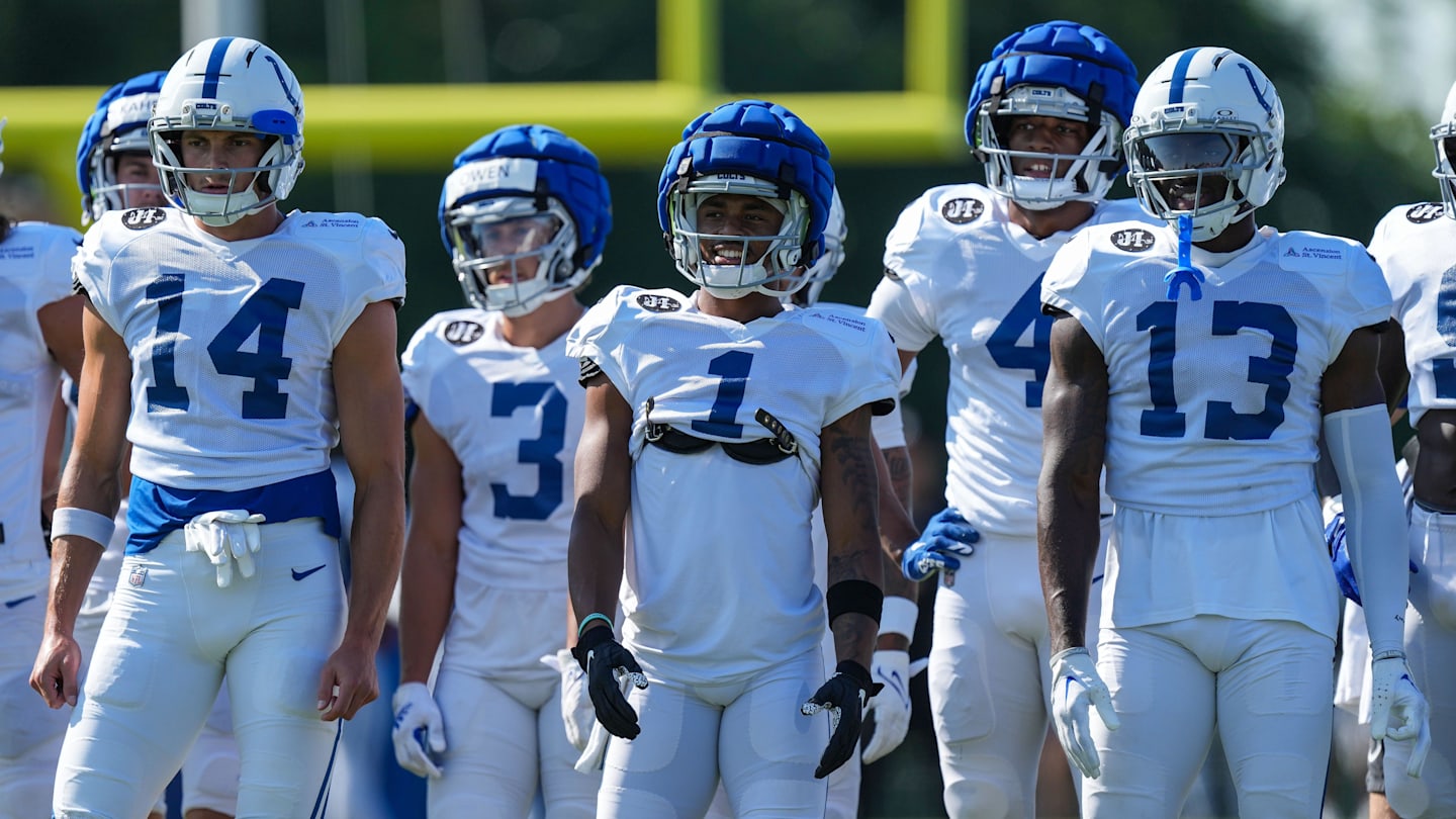 Indianapolis Colts Reveal Preseason Depth Chart vs. Baltimore Ravens
