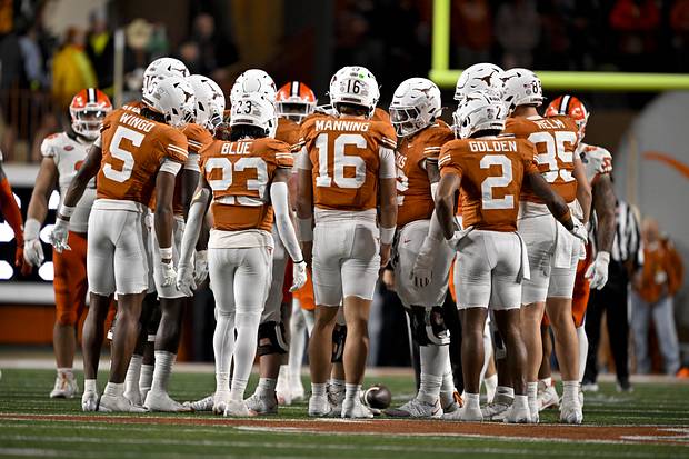 Texas Longhorns No. 1 on ESPN College Football Power Index