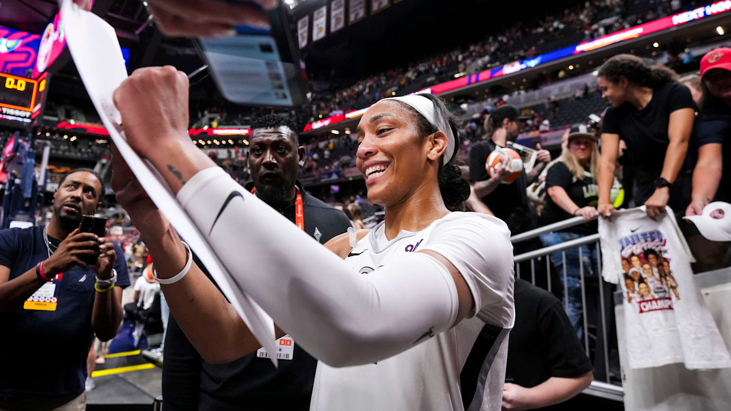 WNBA MVP A'ja Wilson Opens Up About Her Goals, a Bounce Back for the Aces and More