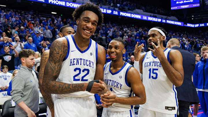 Kentucky jumps four spots in the updated AP Poll Top 25