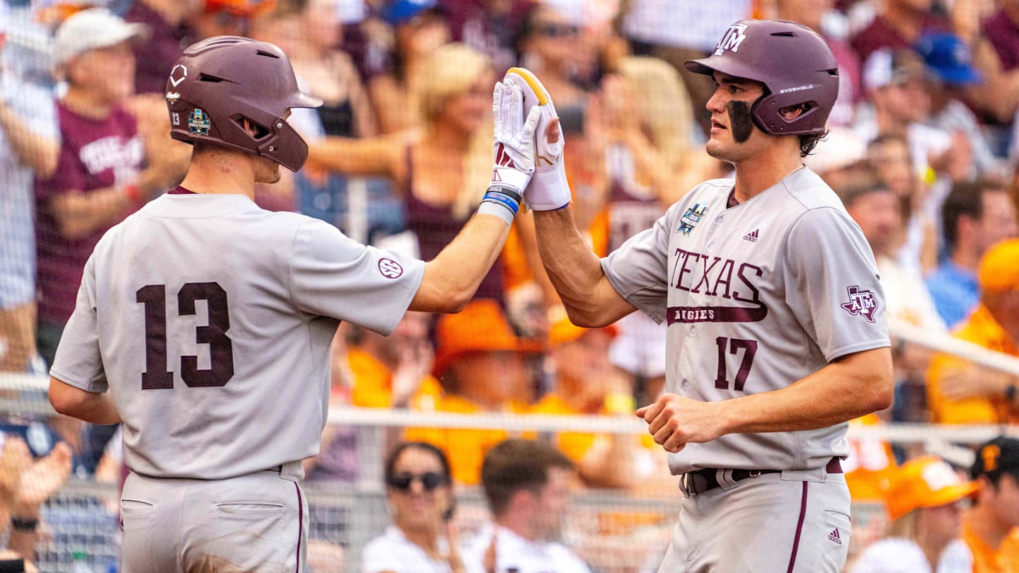 Inside Jace LaViolette’s SEC Tournament Grand Slam for Texas A&M Aggies