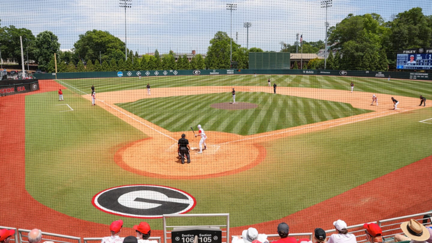 Georgia Baseball; Game Time Announced For Game 3 of NCAA Super Regional