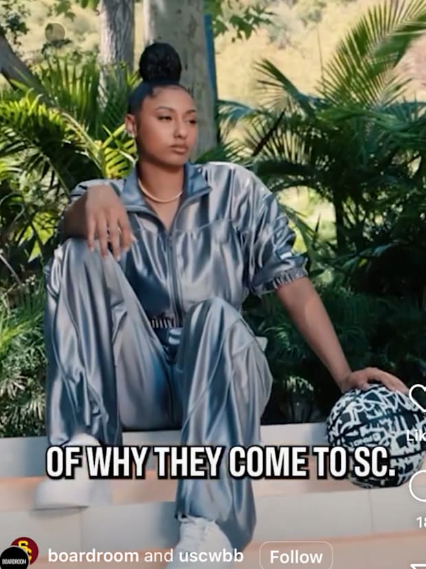 JuJu Watkins shows off rare glam look in jaw-dropping fits