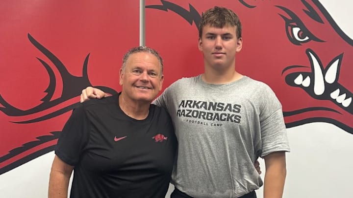 Hogs offer standout offensive lineman from historic Texas high school