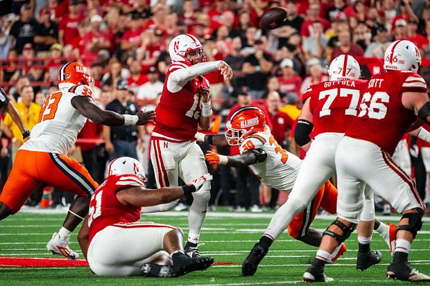 No. 24 Illinois Tops No. 22 Nebraska in Overtime
