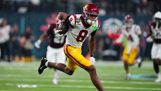 USC Trojans' Lincoln Riley Pleased With Receiver Room Progress: Prince ...