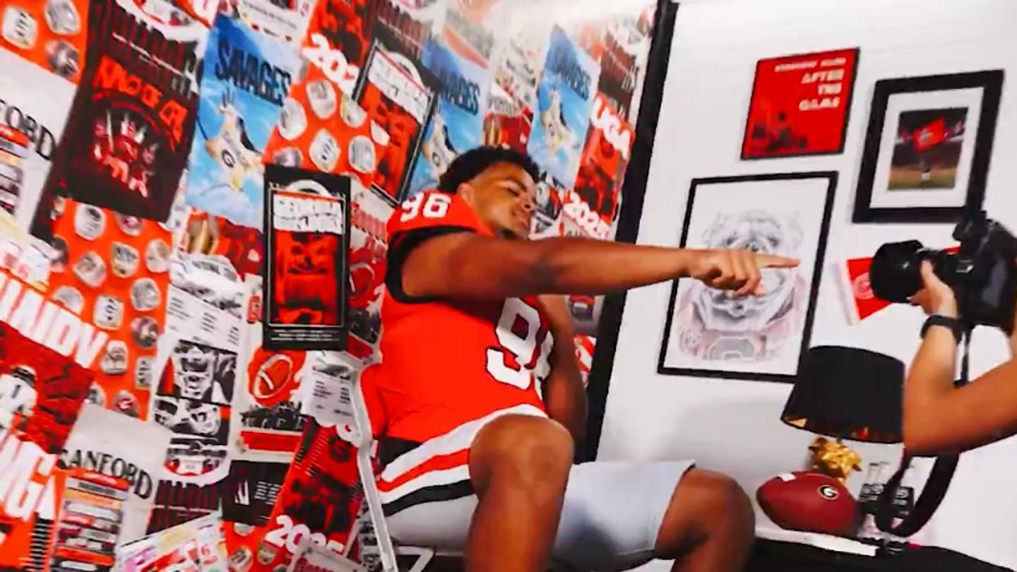 WATCH: Georgia Bulldogs Players Pose For Media Day Photos Ahead of 2025 ...