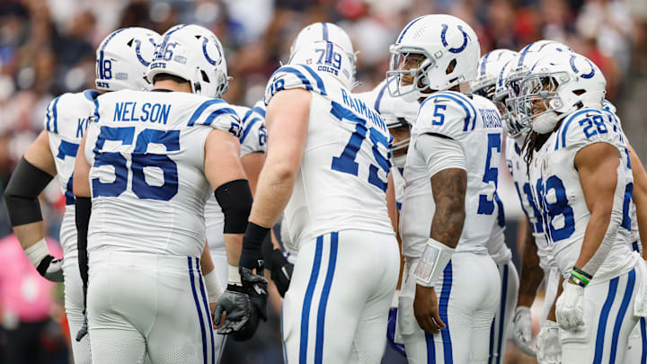 Indianapolis Colts release Week 9 depth chart