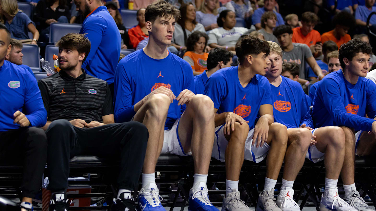 Florida Gators star Olivier Rioux goes viral after meeting president ...