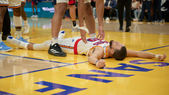 Steph Curry In Jeopardy Of Missing Bulls-Warriors Game