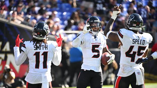 Texans Rule Out Five Starters vs. Jaguars in Final Injury Report