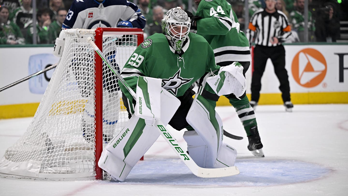 Dallas Stars Goalie Reaching Conn Smythe Level