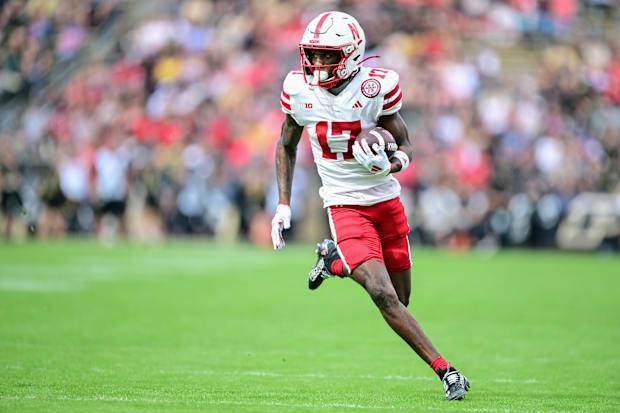 Nebraska Football's Jacory Barney Jr. Earns Big Ten Weekly Honor