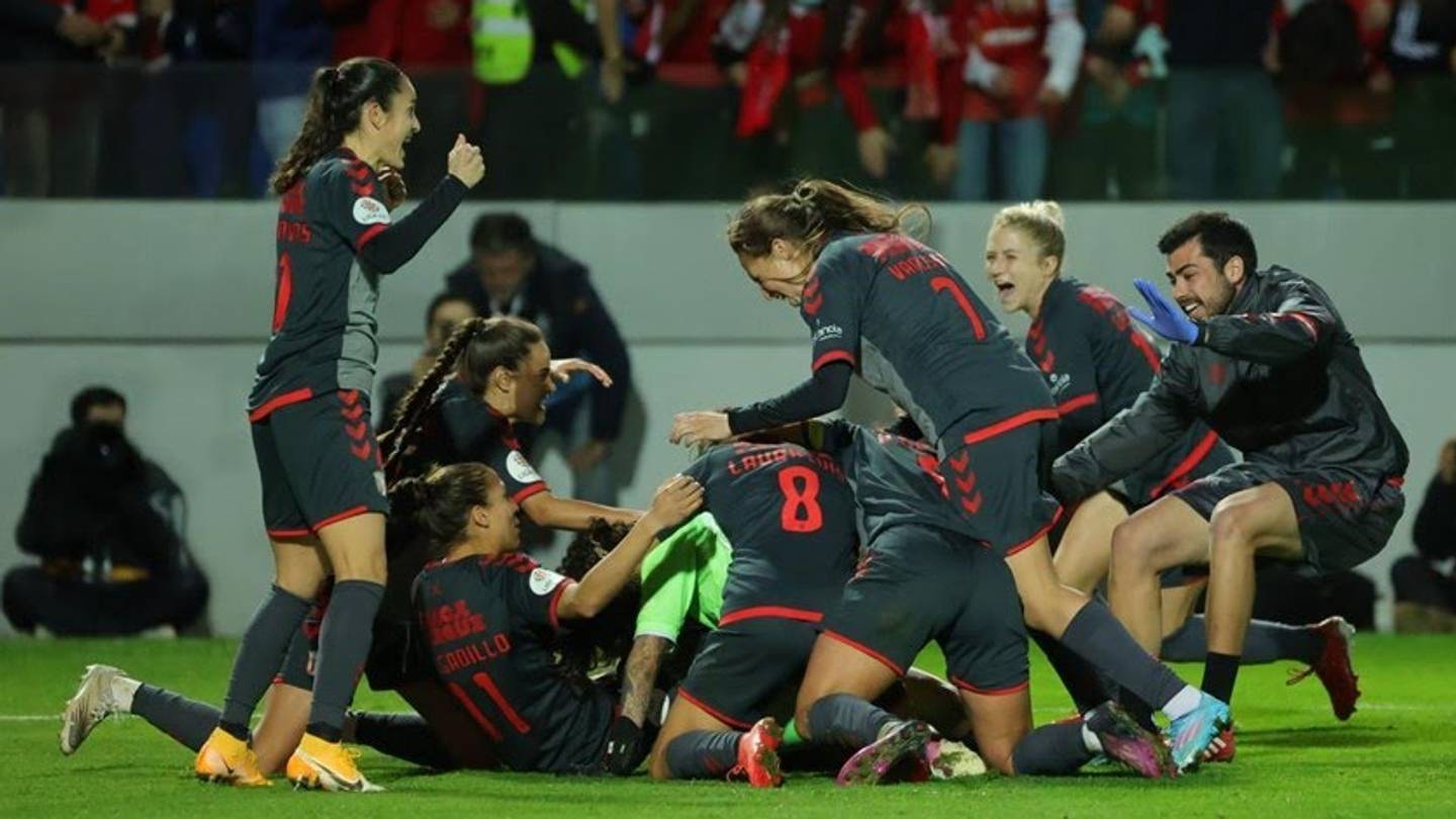 Myra Delgadillo es campeona con el SC Braga en Portugal