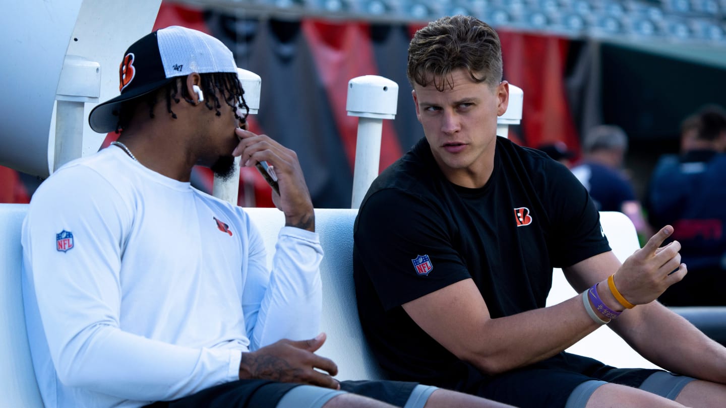 Look: Joe Burrow and Ja'Marr Chase Attend Michael Rubin's White Party ...