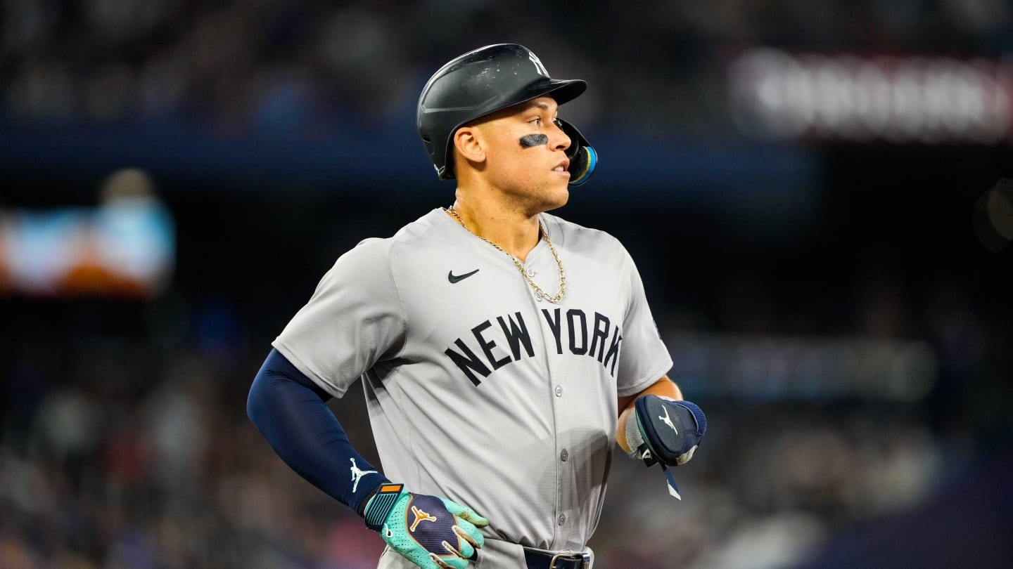 Aaron Judge Sets Yankees Franchise Record With 34th Home Run Before All ...