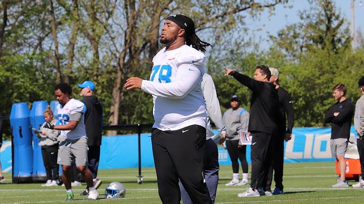Detroit Lions Rookie Minicamp Observations: Tyleik Williams Limited
