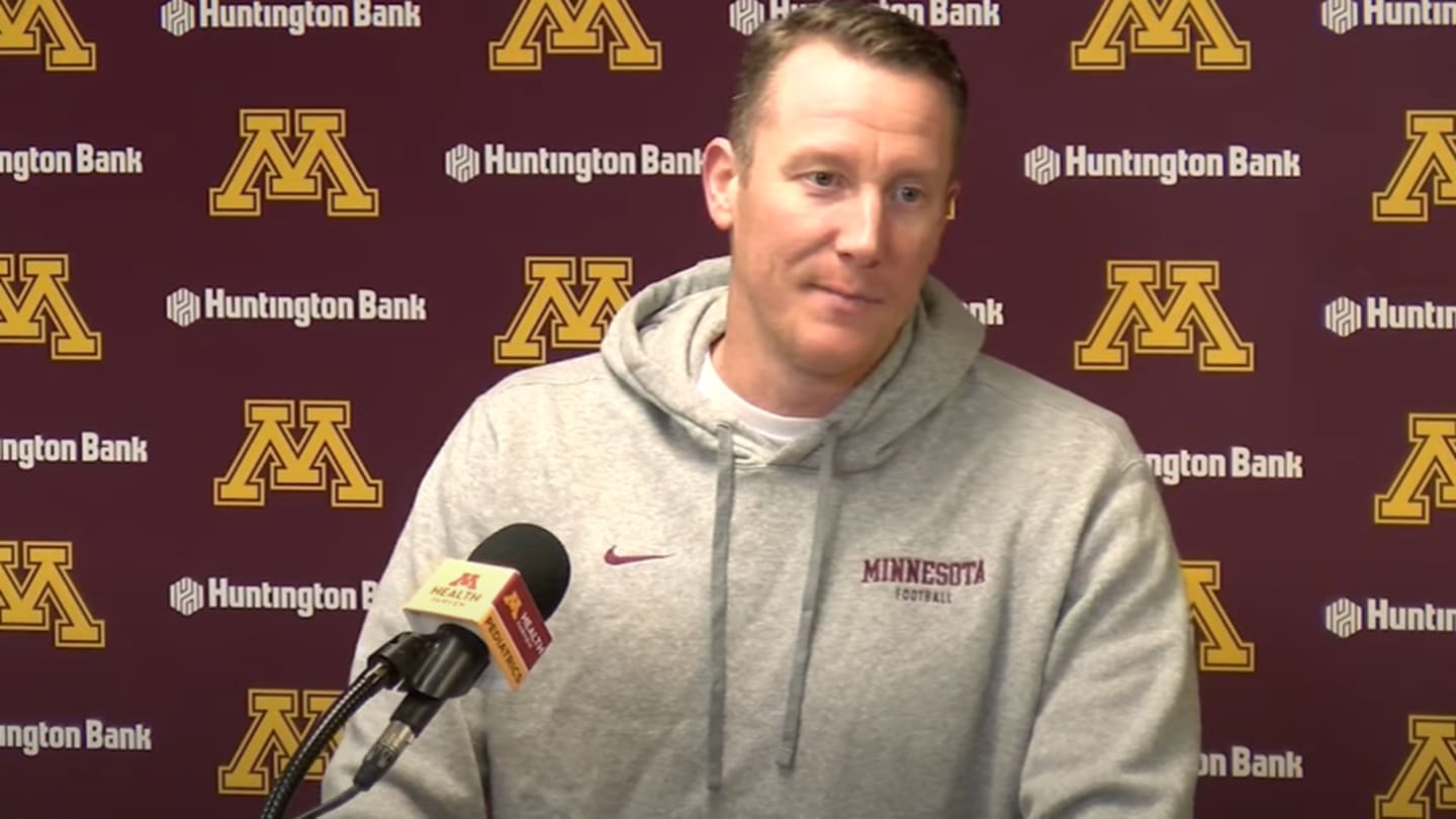 Report card: How has Greg Harbaugh Jr. fared in Year 2 as Gophers OC?