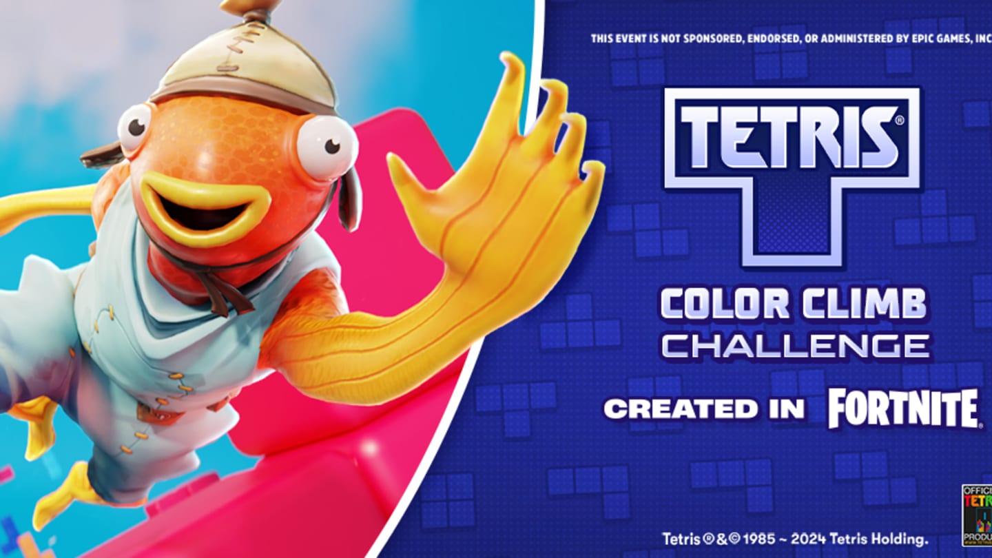 You Can Play Tetris in Fortnite for its 40th Anniversary