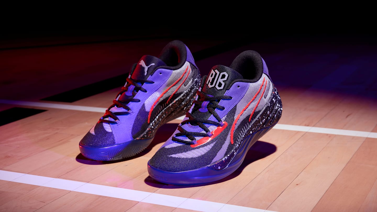 PUMA just dropped RJ Barrett's sneakers in retro Raptors colors