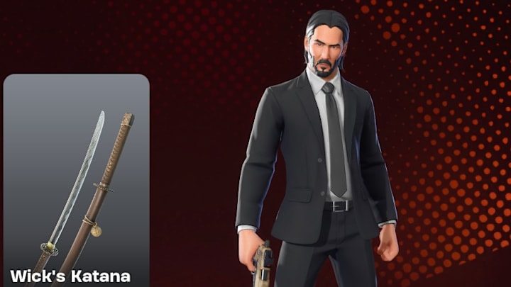 John wick skin fortnite price store