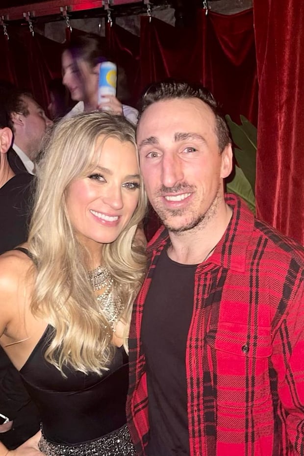 Brad Marchand's wife Katrina shares special moment after Team Canada's 4 Nations win